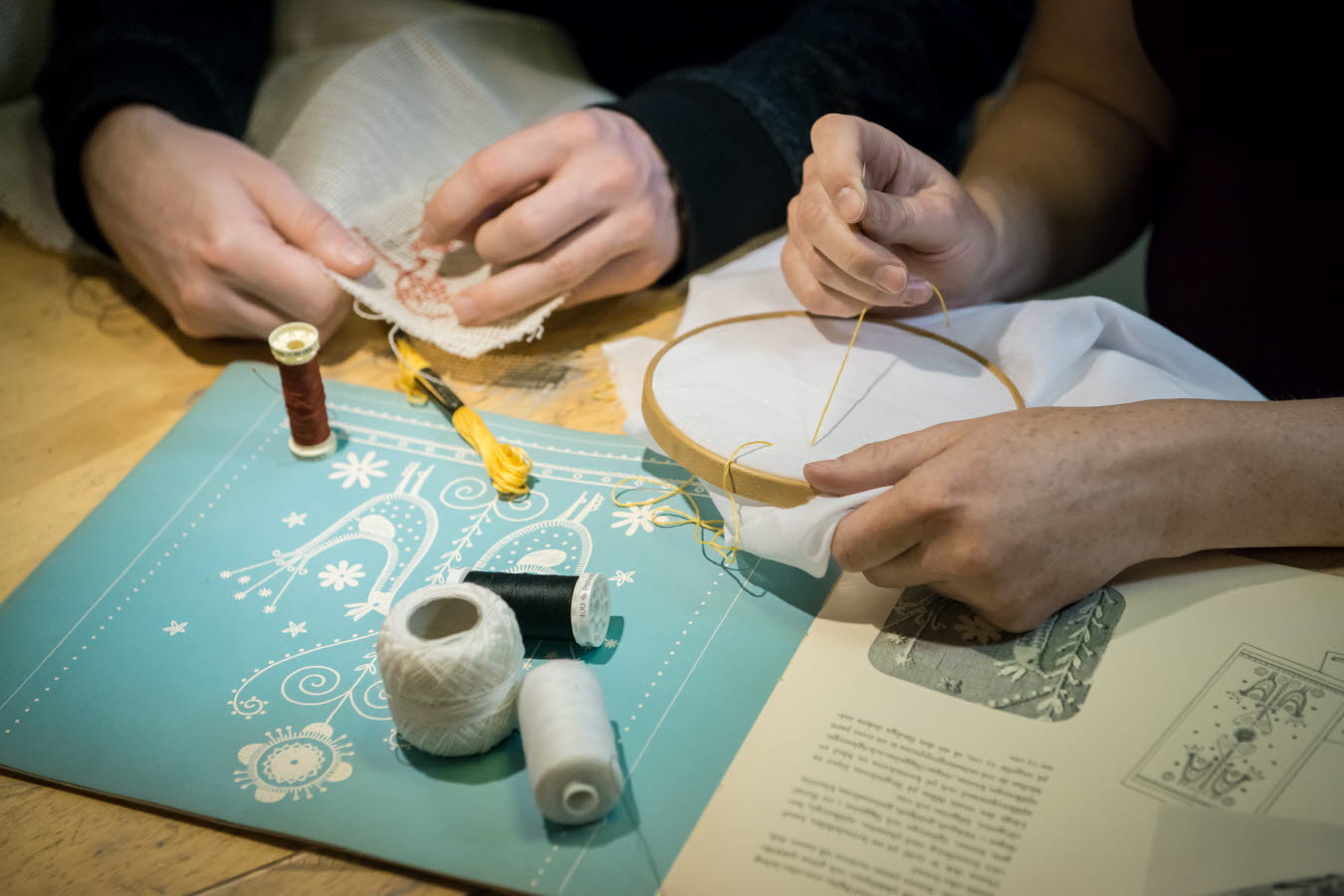 Workshop- Virka, Sticka, Tova och brodera