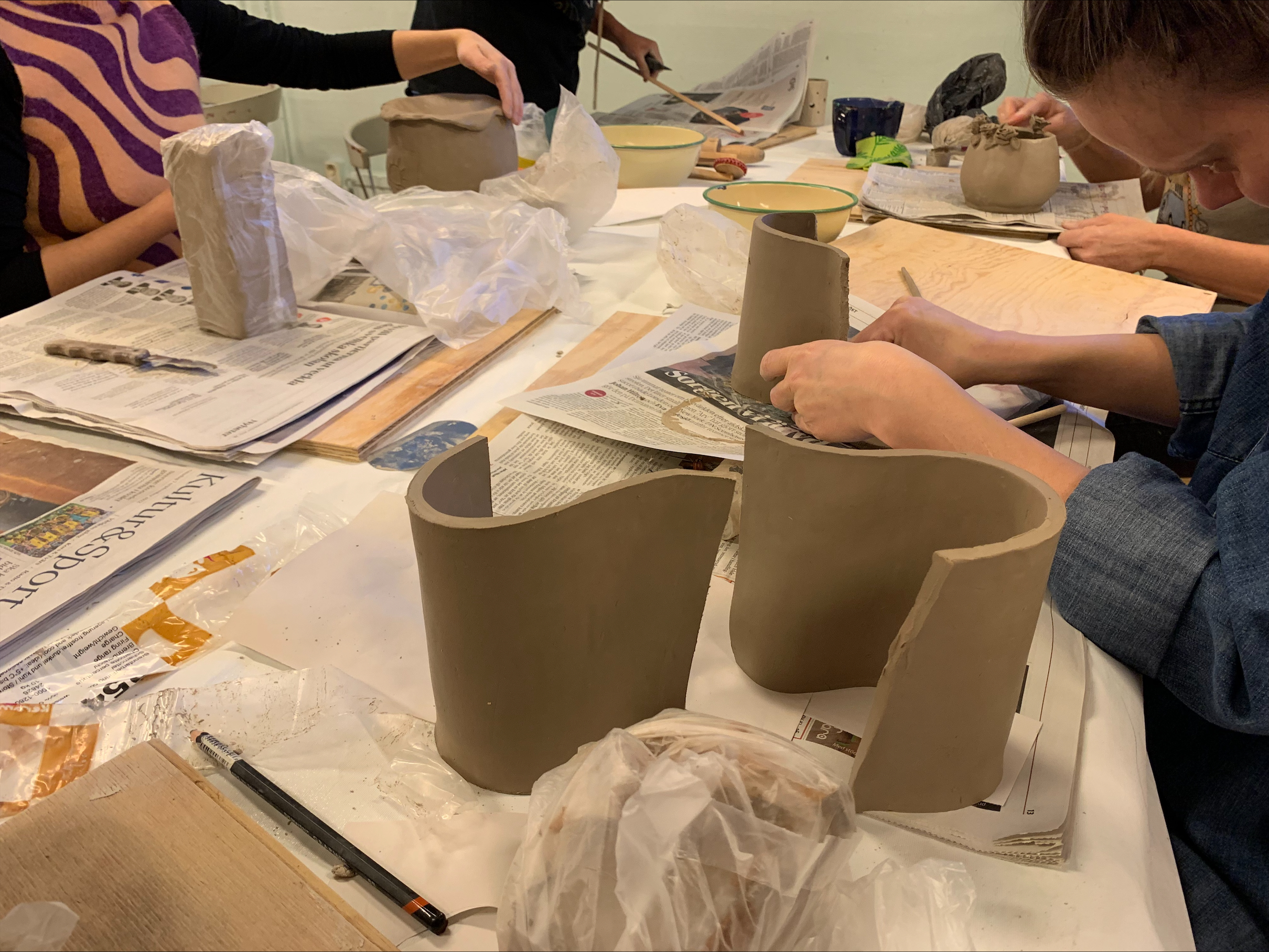 Keramikkurs hos Kulturföreningen Ögat