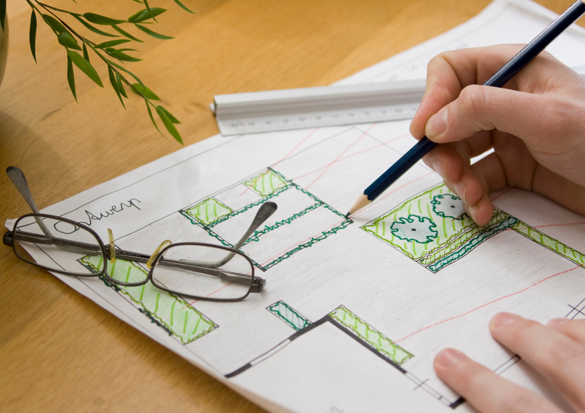 Trädgårdsdesign i Svedala